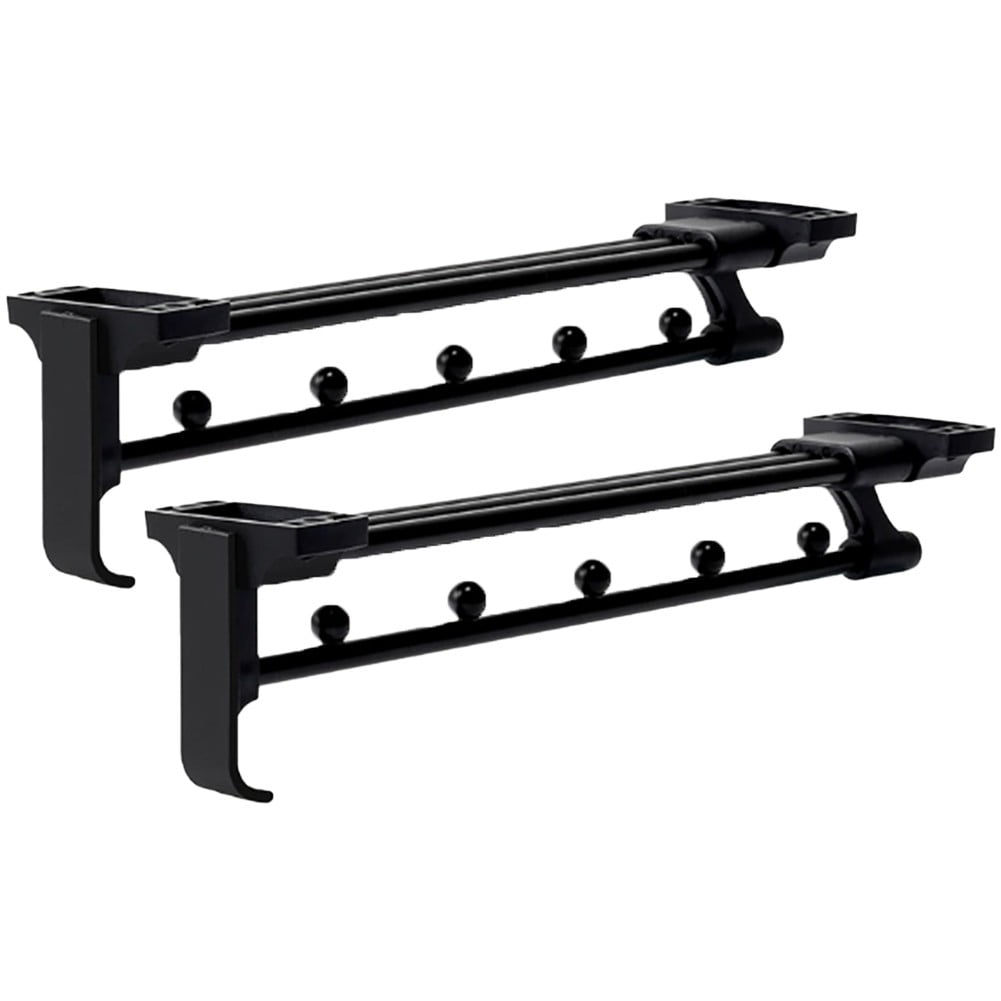 Retractable Closet Rod Adjustable Pull Out Closet Rod Space-Saving ...