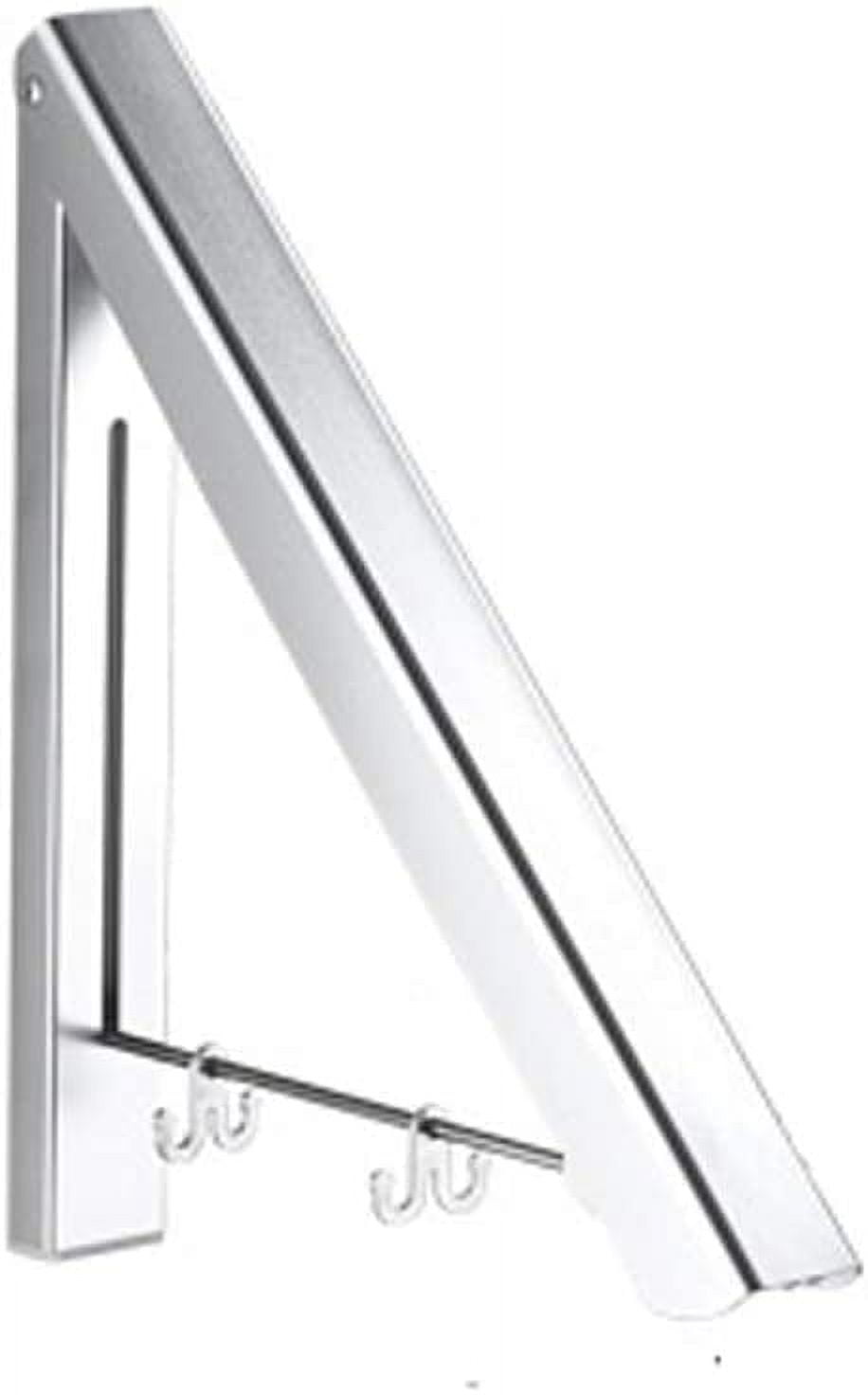 Retractable Clothes Rack - Wall Mounted Folding Clothes Hanger Drying ...