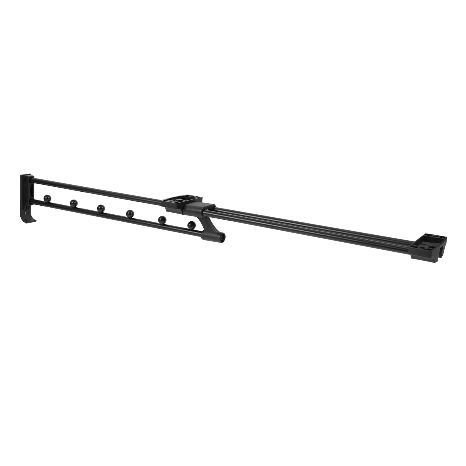 Retractable Clothes Rods Pole of Closet Hanging Bar Space Saving ...