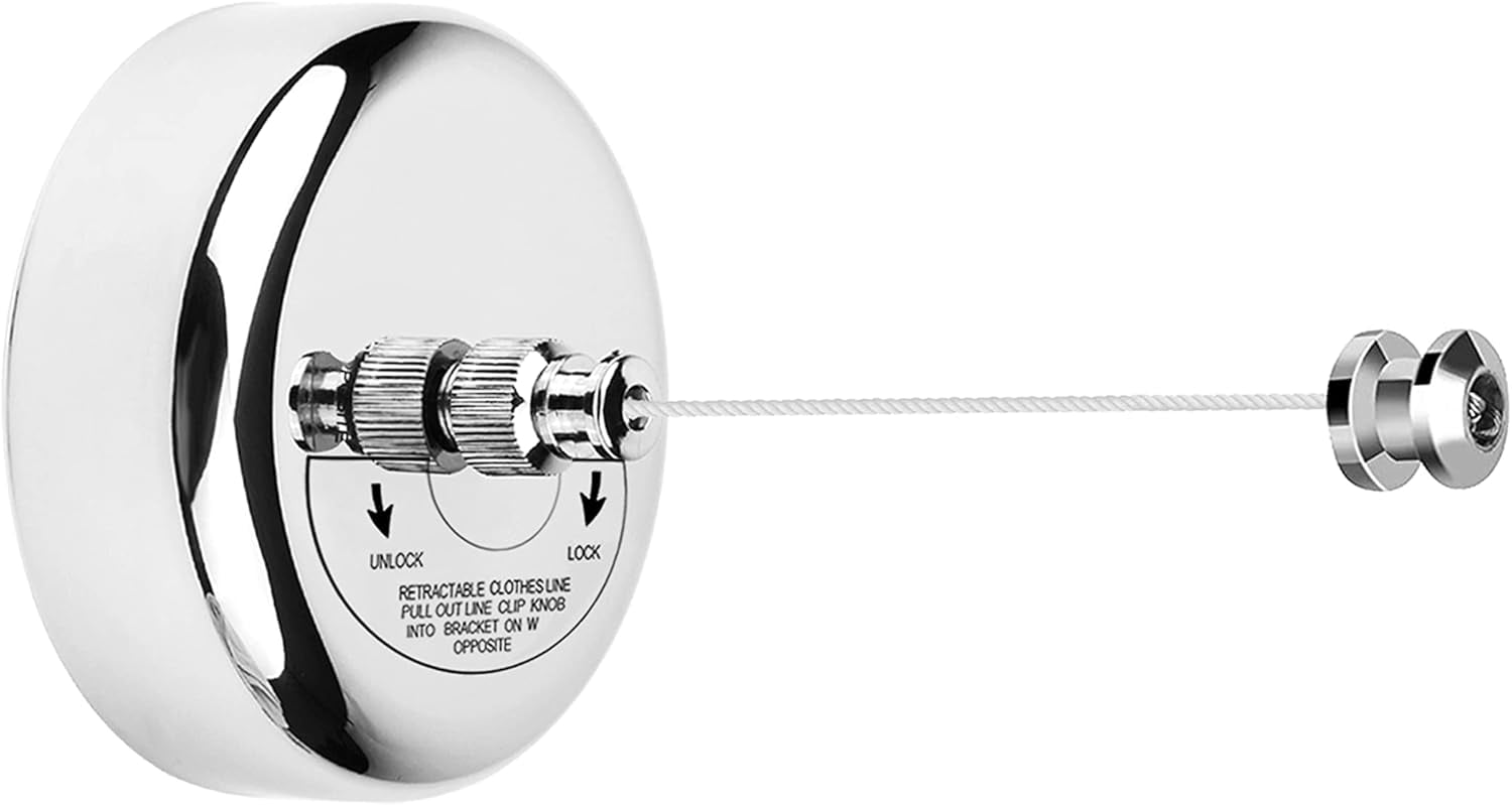Retractable Clothesline, 304 Stainless Steel Clothes Line Dryer with ...