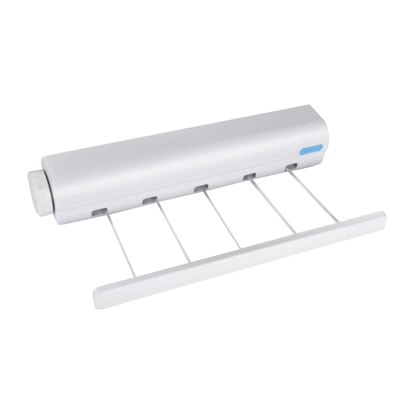 Retractable Clothesline 4/5-Line Clothes Drying Rack Portable Laundry ...