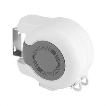 Retractable Washing Line 30m Outdoor, Heavy Duty Wall Mounted Double ...