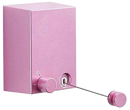 Retractable Clothesline, Adjustable Clothing Rope Indoor Outdoor with ...