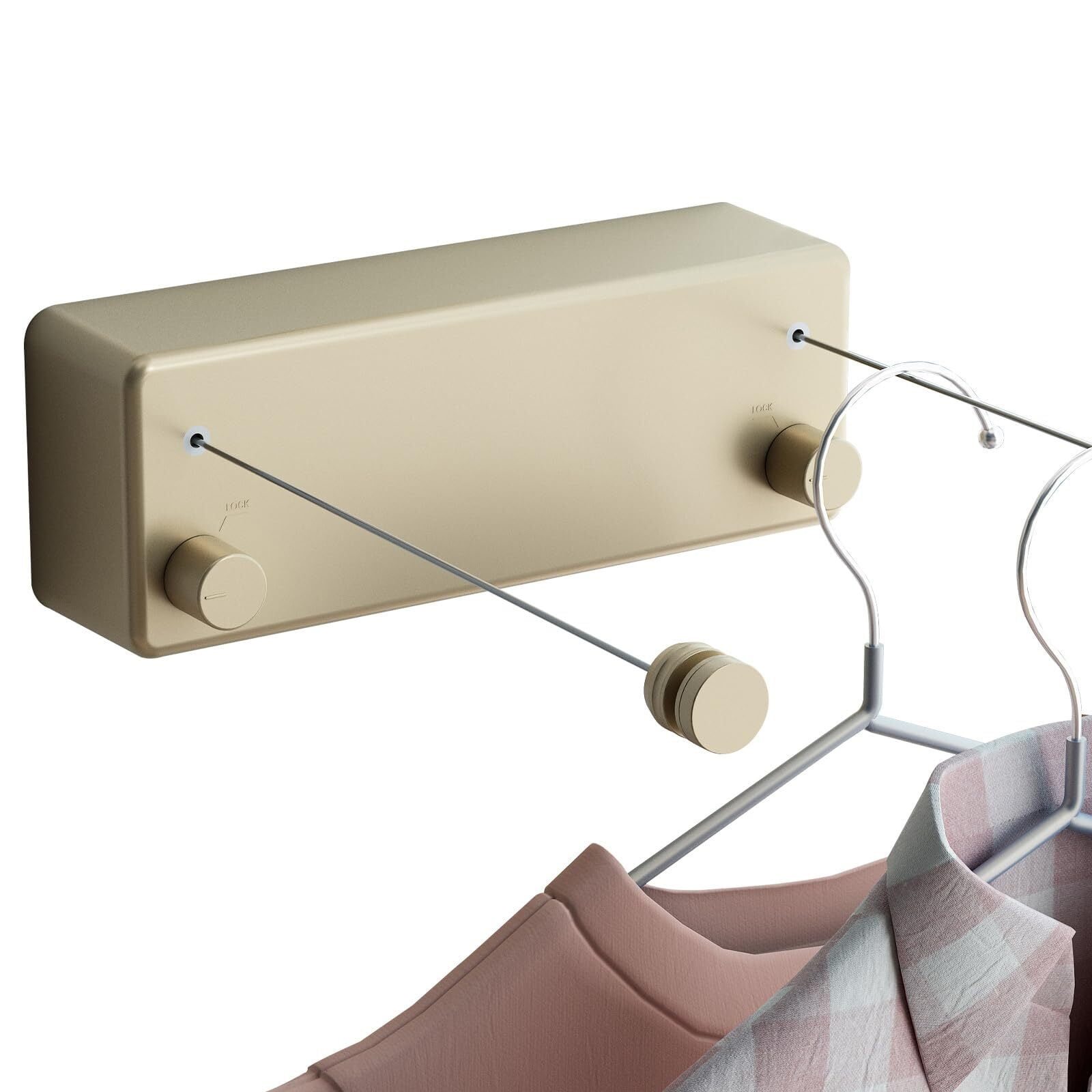 Retractable Clothesline-Clothes Line Retracting Indoor-Clothes Drying ...