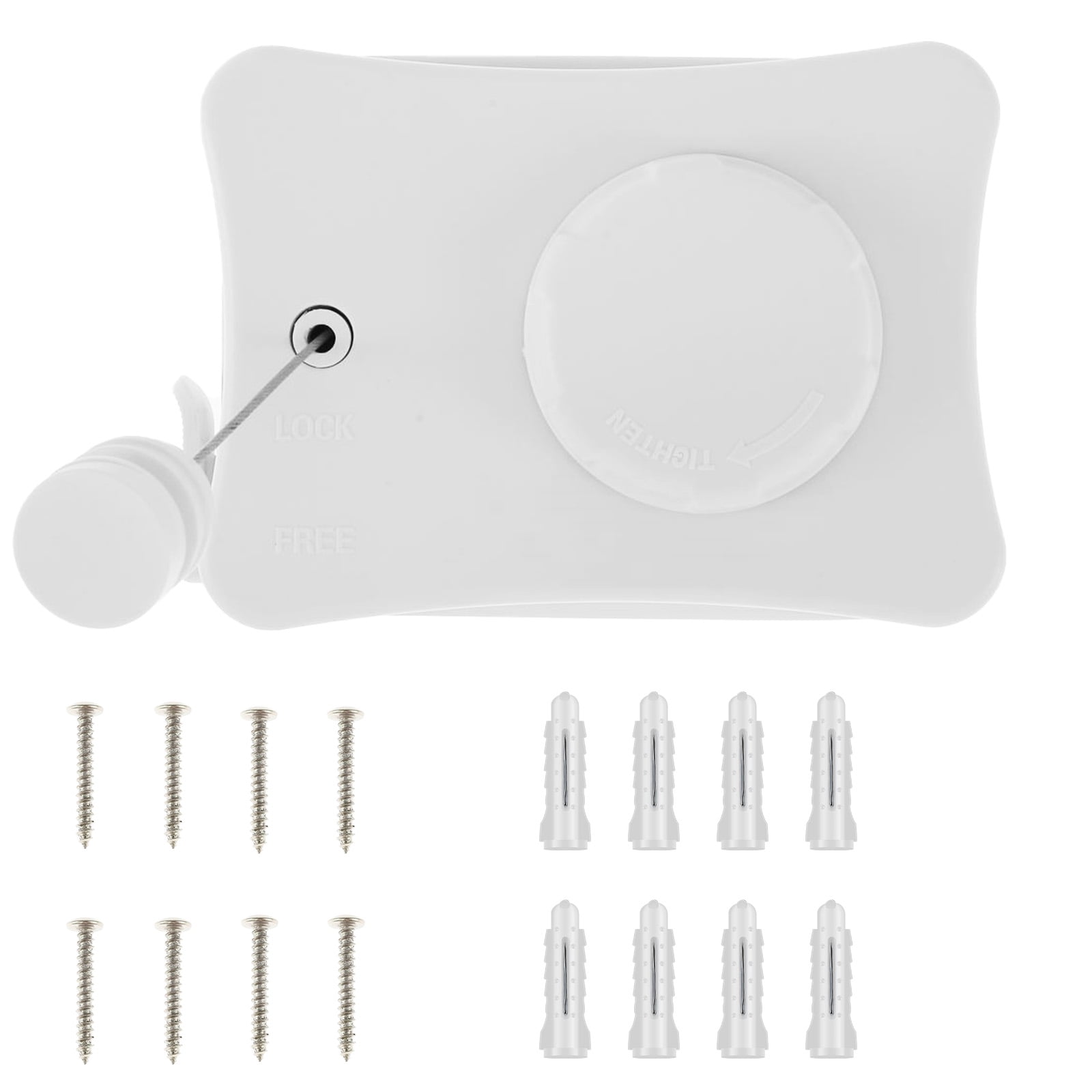 Retractable Clothesline Anti-Sag Retractable Clothing Line 16.7ft Heavy ...