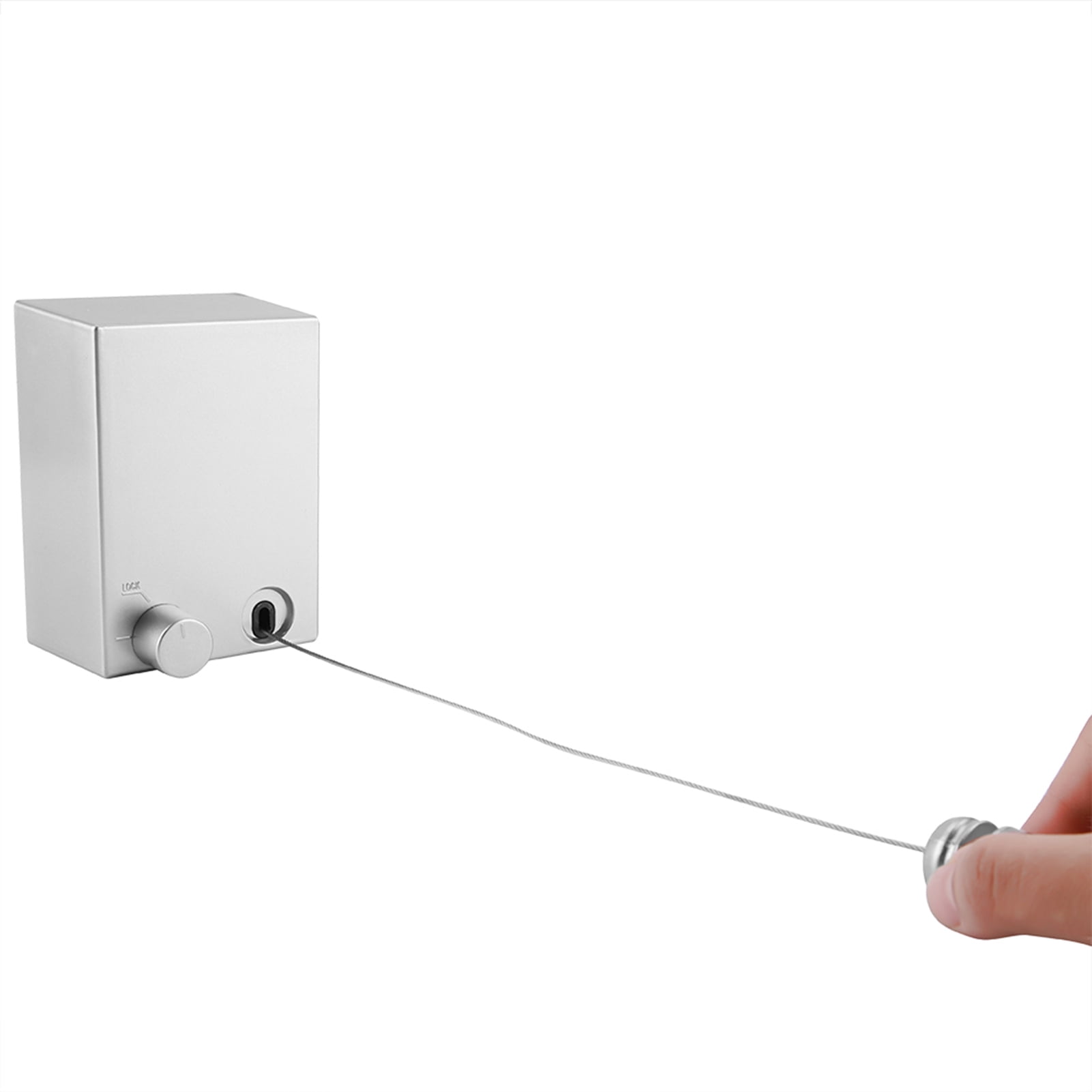 Retractable Clothesline, Indoor Outdoor Clothing Rope washing line ...