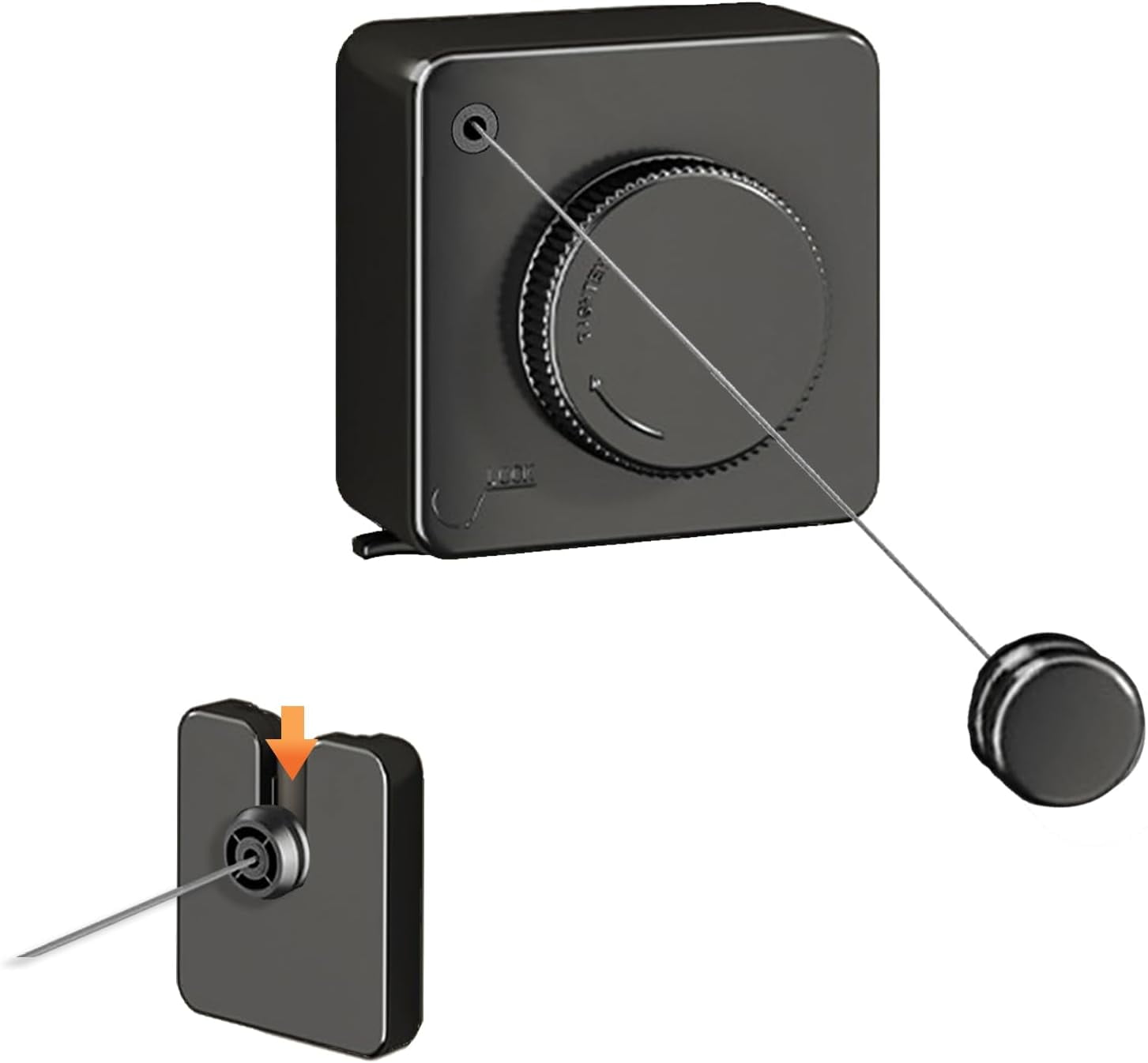 Retractable Clothesline Indoor and Outdoor, Retracting Clothes Line ...