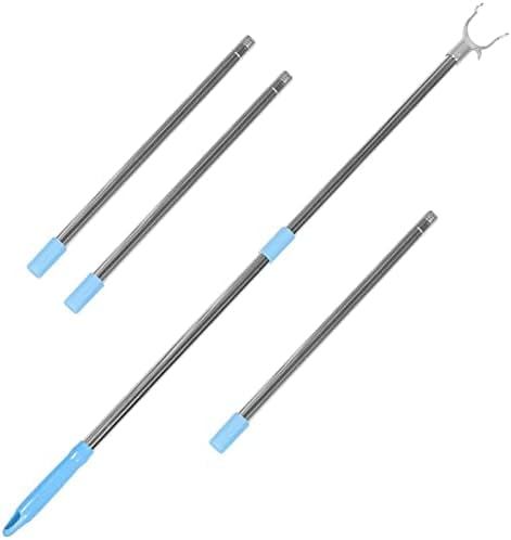 Retractable Clothesline Prop Telescopic Handle Clothing Hook Pole ...