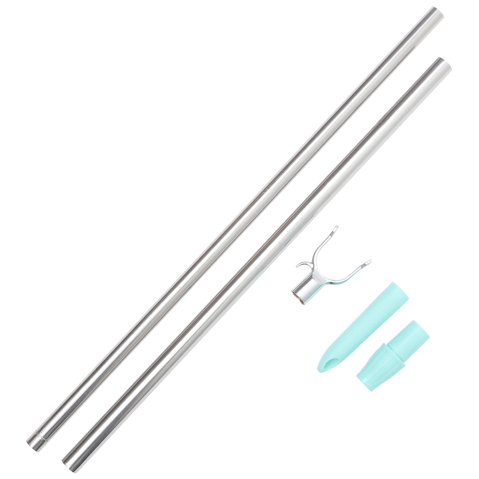 Retractable Clothesline Rods Hangers Rack Clothing Telescopic Fork ...