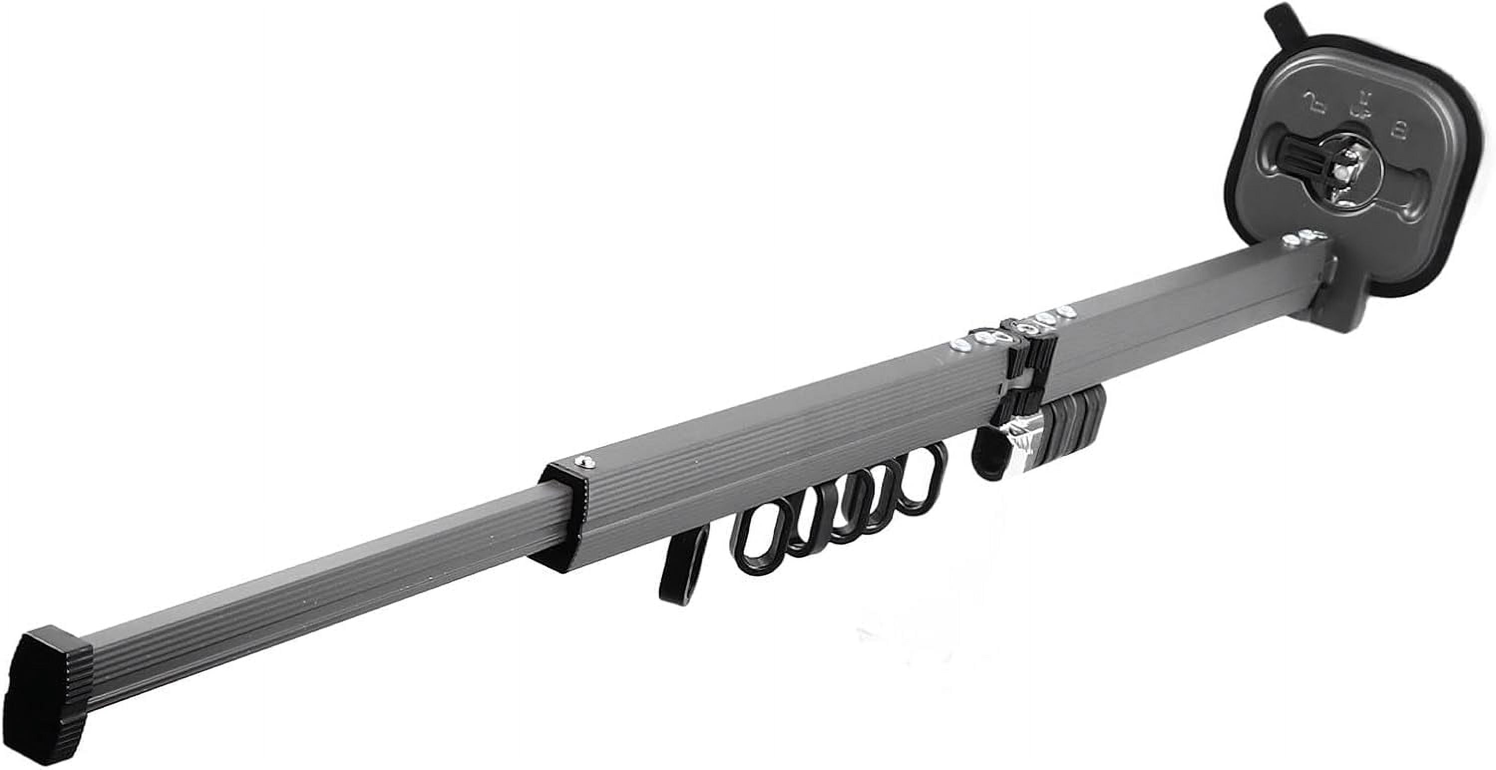 Retractable Clothesline, Suction Cup Clothes Drying Rack with 360 ...
