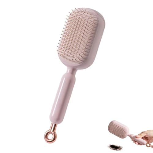 Retractable Cushion Massage Comb, Retractable Hair Brush With Self ...
