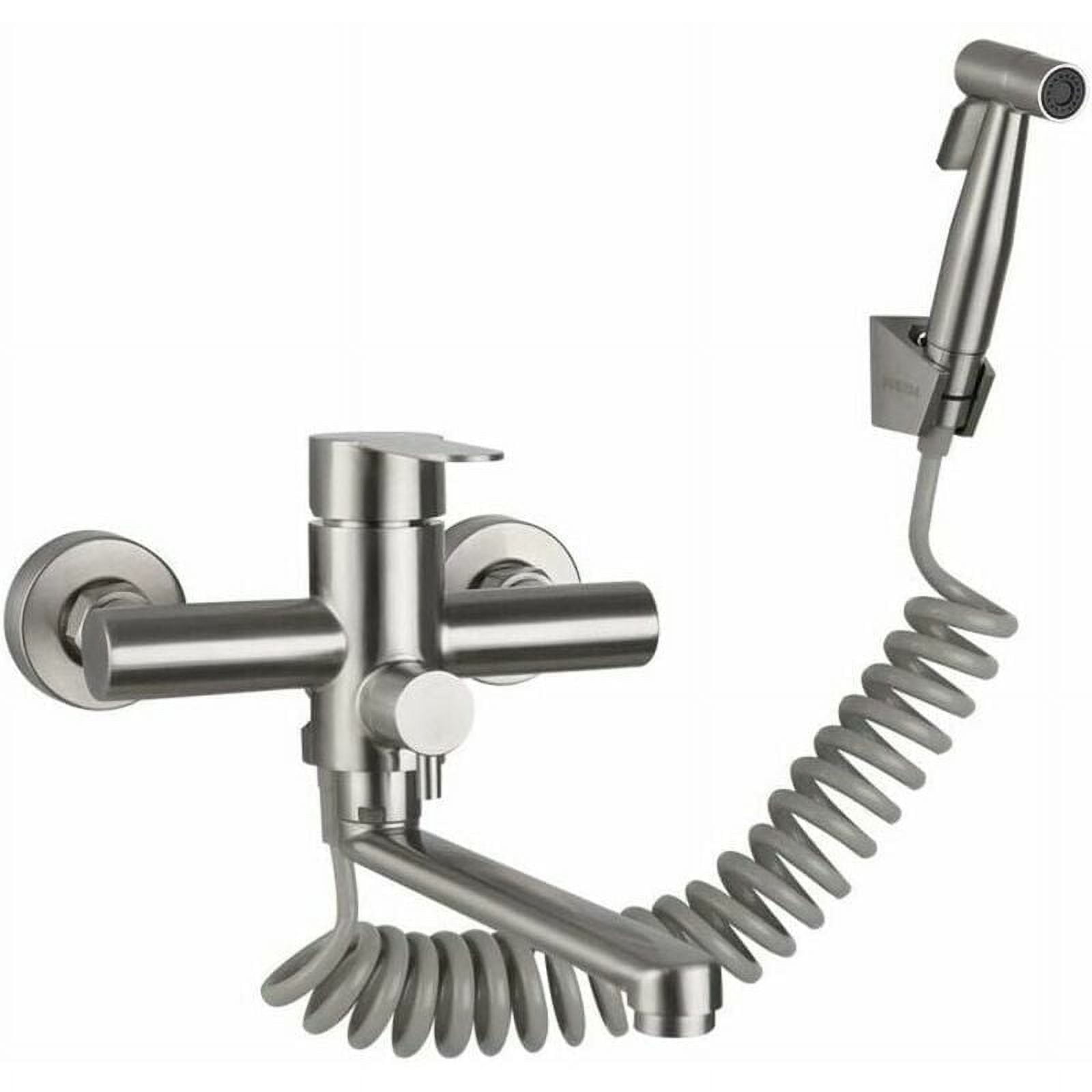 Retractable Design Wall-mounted Single-lever Kitchen Tap with Stainless ...