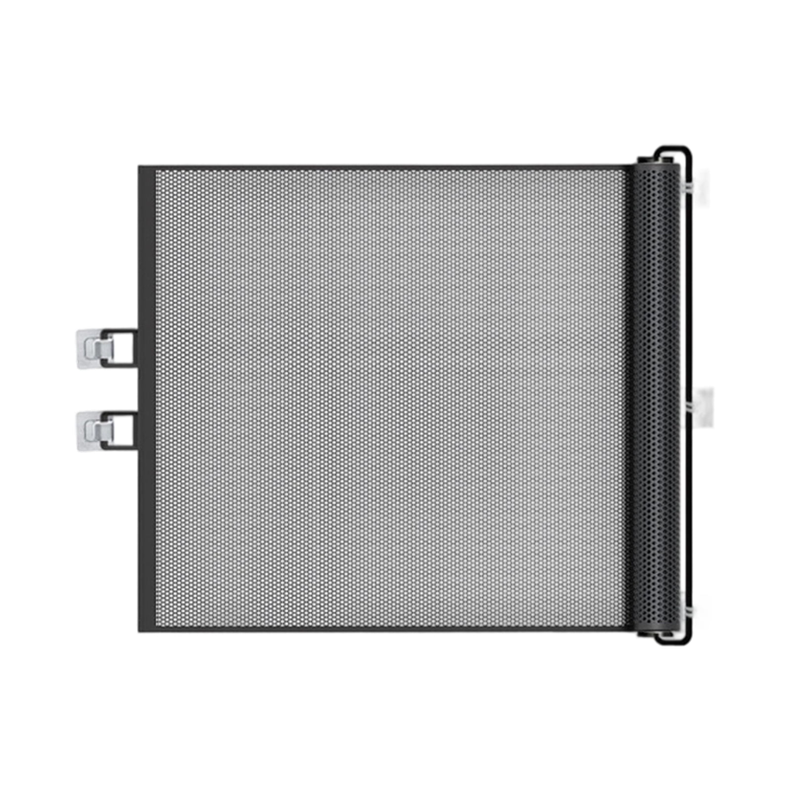 Retractable Dog Barrier Gate Pressure Fit Design Stair Safety Panel ...