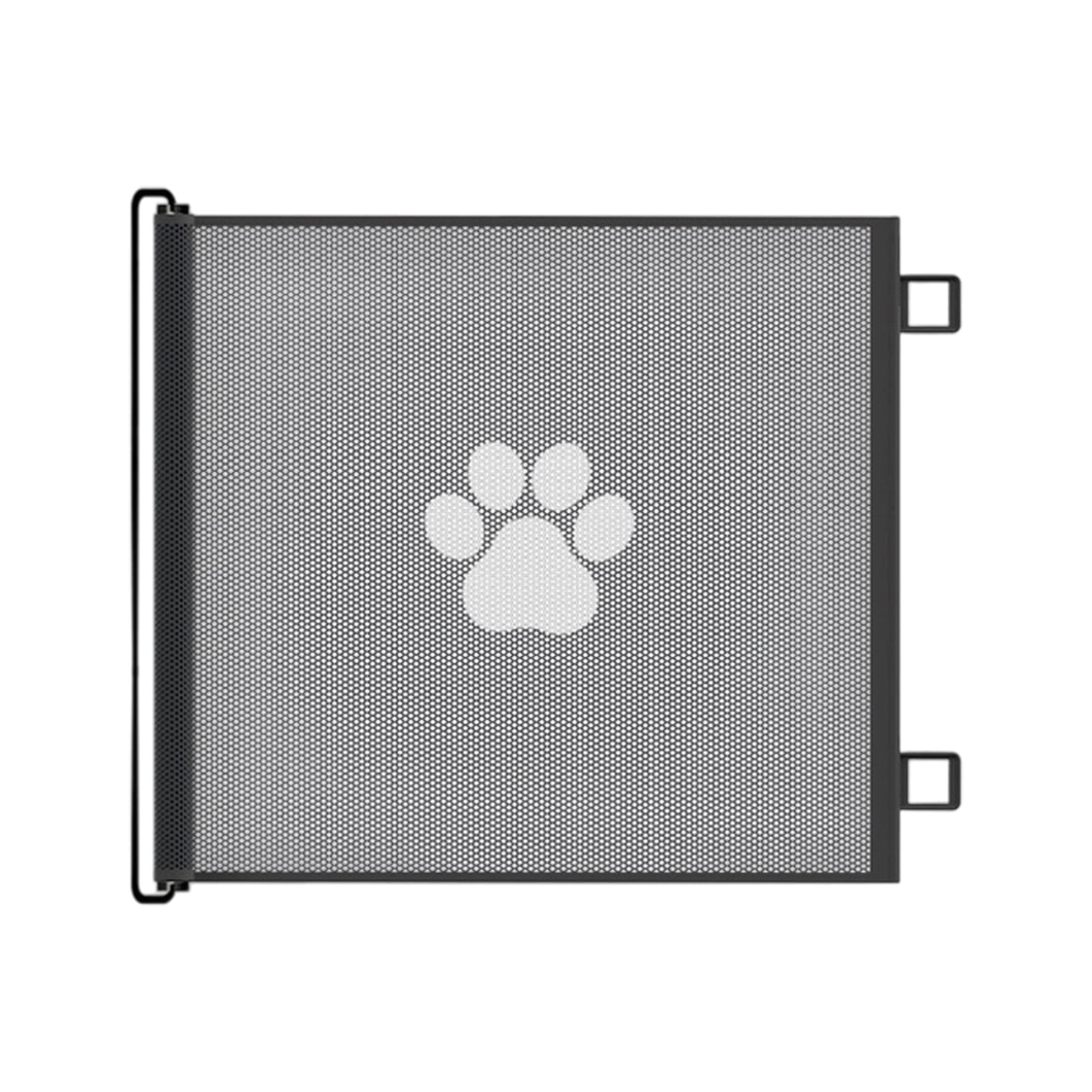 Retractable Dog Barrier Gate Pressure Fit Design Stair Safety Panel ...
