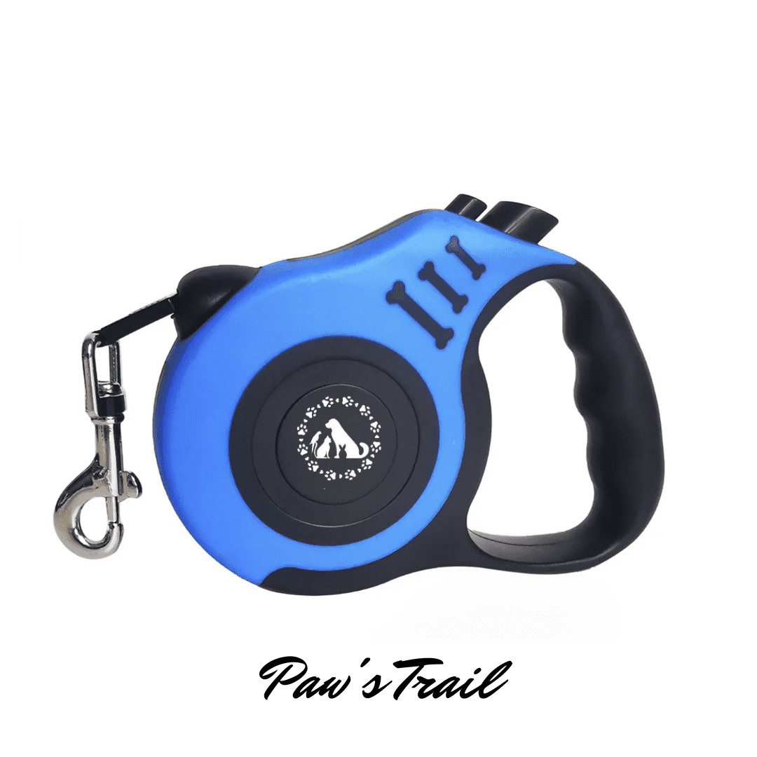Paw's Trail Retractable Dog Leash, Durable Polyester Tape, Anti-Slip ...