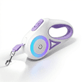 Retractable Dog Leash LED, Durable 5M Rope with LED Safety Light for ...