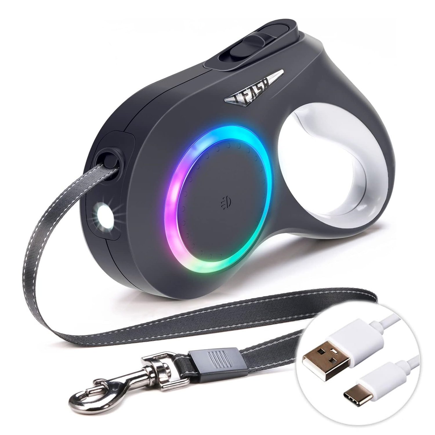 HALTI Retractable Lead (16\') Leash - Walmart.com