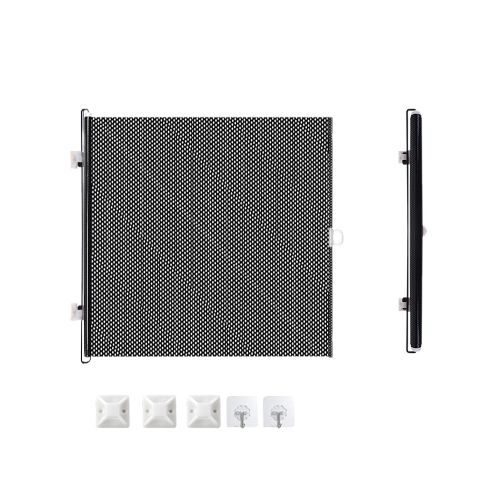 Retractable Doorstop - Home Use Expandable Pet Barrier Gate Lightweight ...