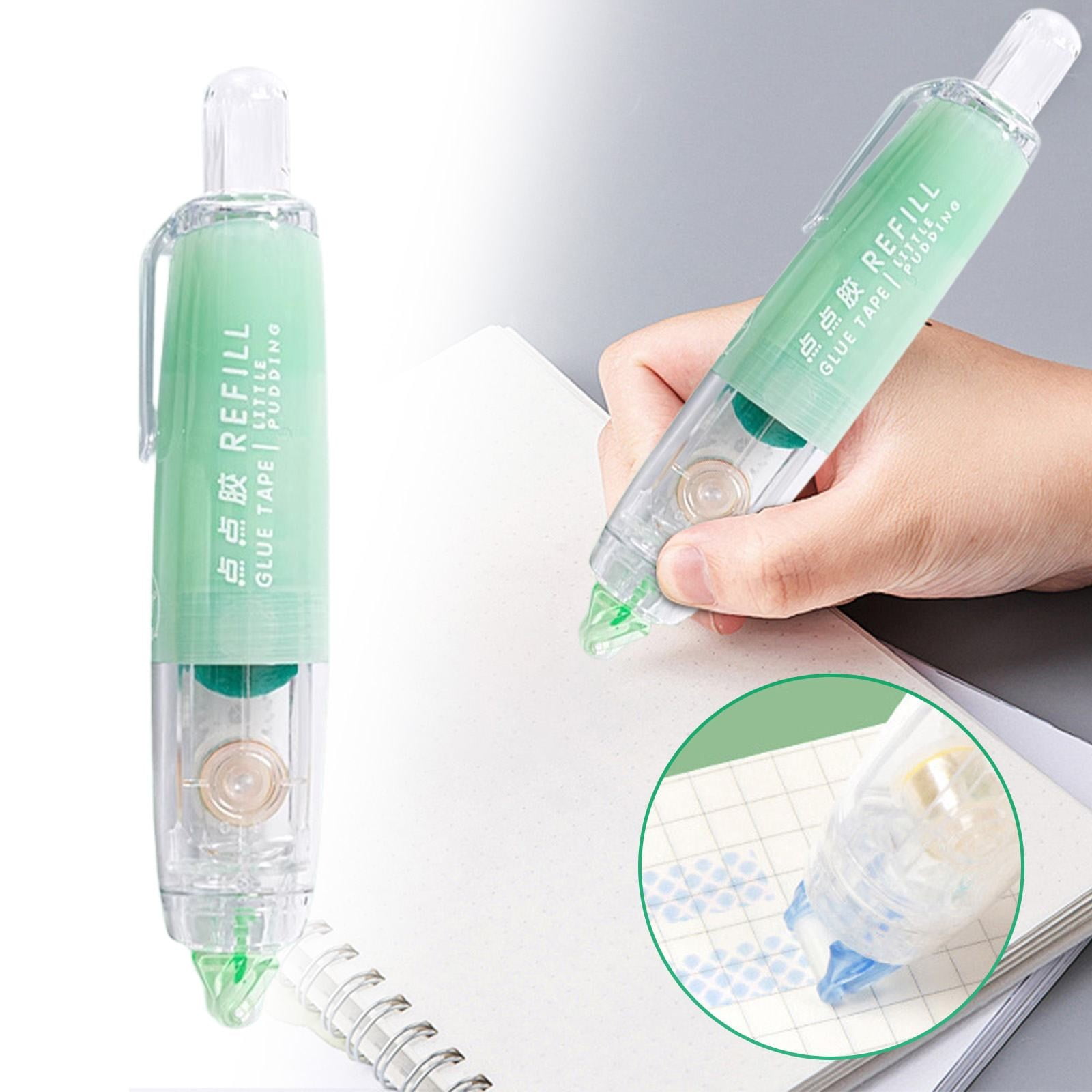 Retractable Double Tape Runner Refillable Adhesive Roller 5ml - Walmart.com