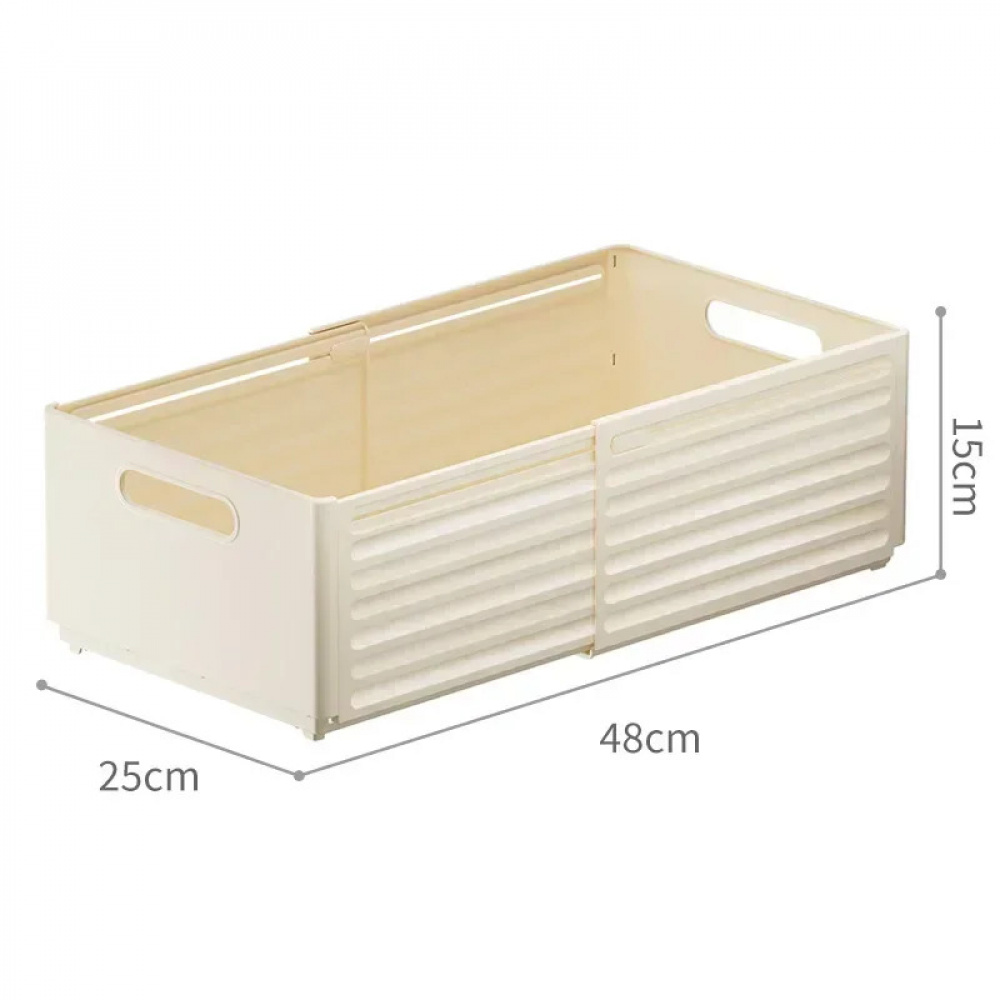 Retractable Drawer Organizer Length Adjustable Cabinet Storage Box ...