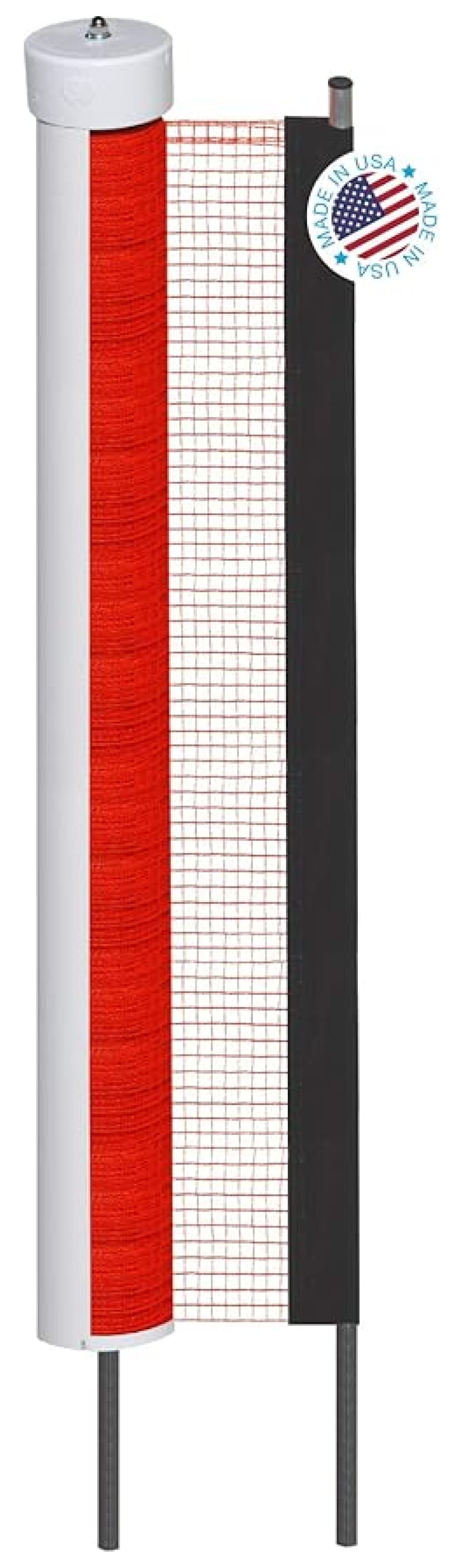 Retractable Driveway Guard, Orange, 25' | Driveway Safety; Outdoor Net ...