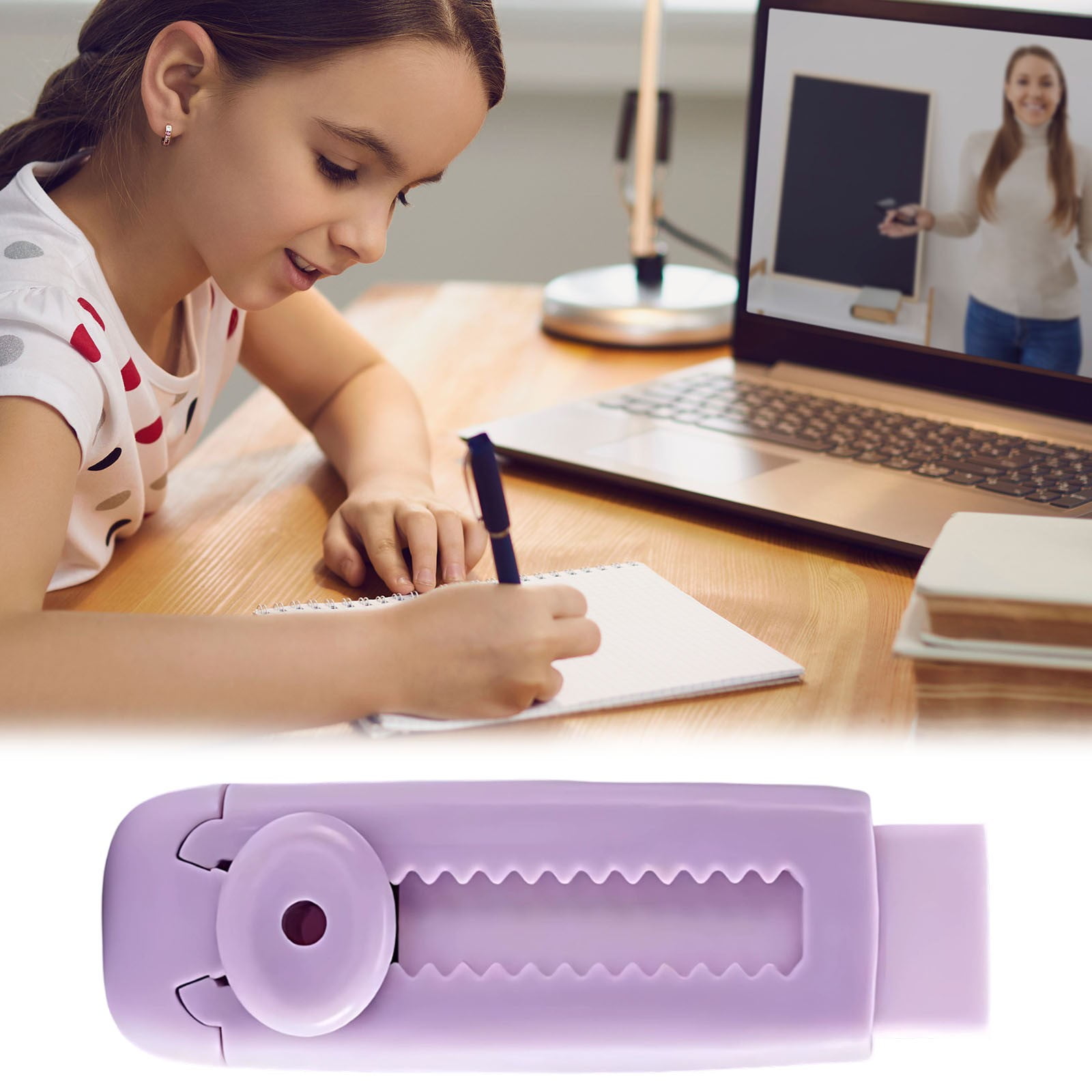 Retractable Eraser, Premium Non-Toxic Eraser for Smooth Clean Erasing ...