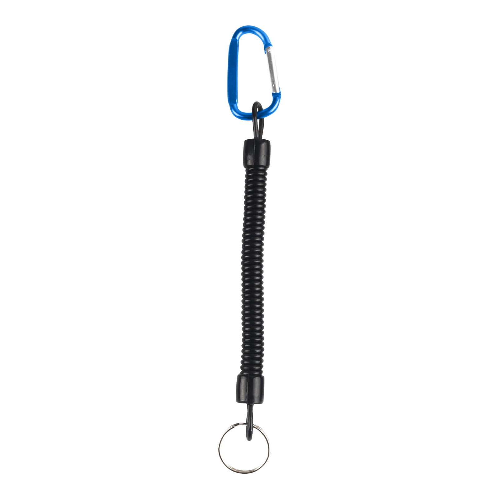 Retractable Fishing Lanyard for Rod Safety with Coil Tether & Carabiner ...