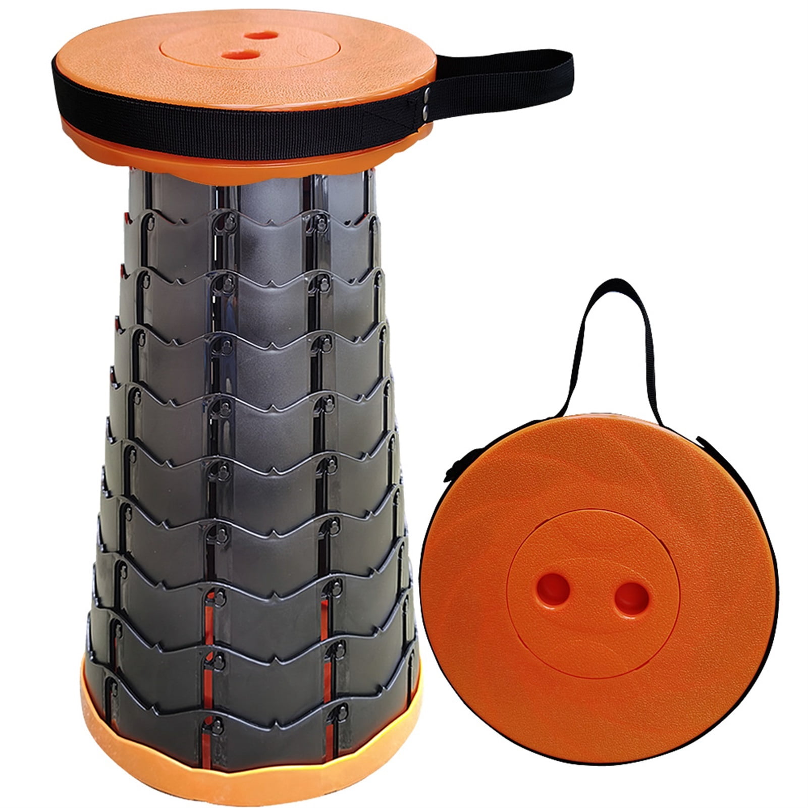 Retractable Folding Stool Camping Chair Camping Fishing Height ...