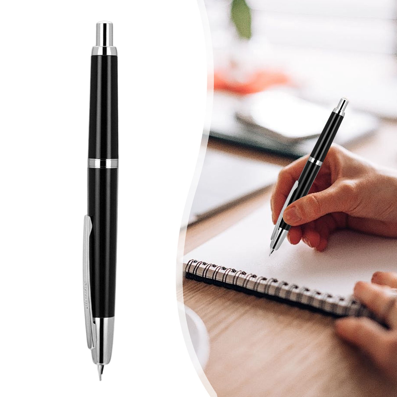 Retractable Fountain Pen — Click Fountain Pen with Fine Nib for Smooth ...