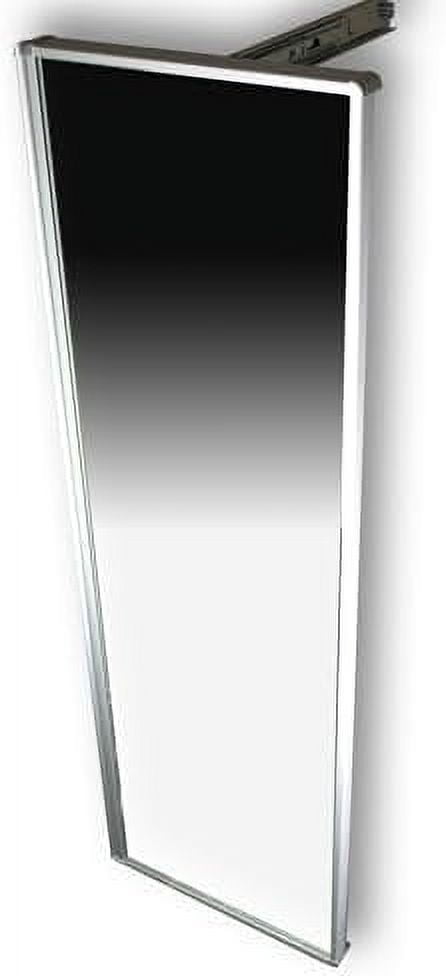 Retractable Full-Length Mirror with Ball Bearing Slides, Full Body ...