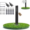 Retractable Garden Hose Reel Mounting Post, Universal Retractable ...