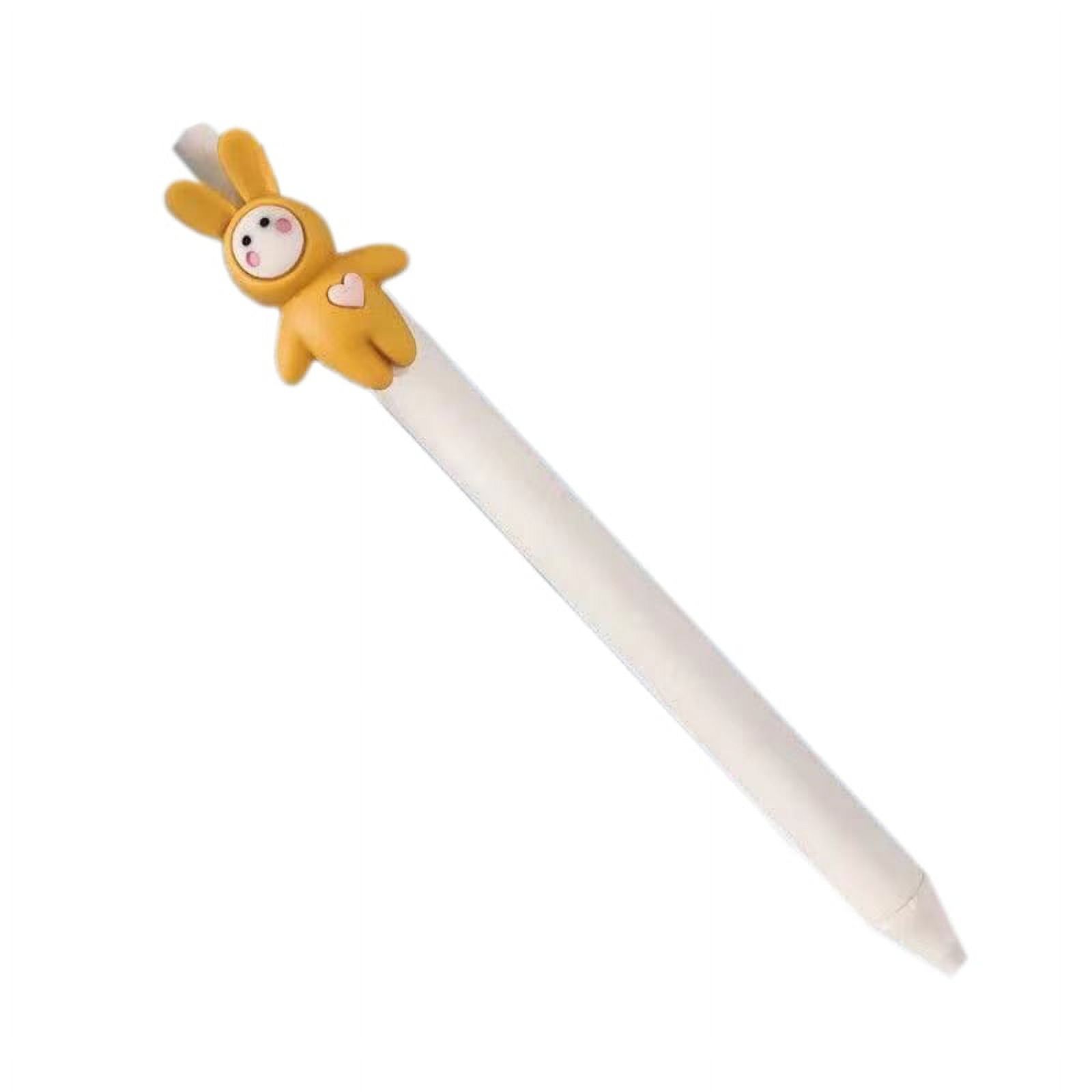 Retractable Gel Ink Pens 0.5mm Gel Pen Black Writing Pen for Students ...