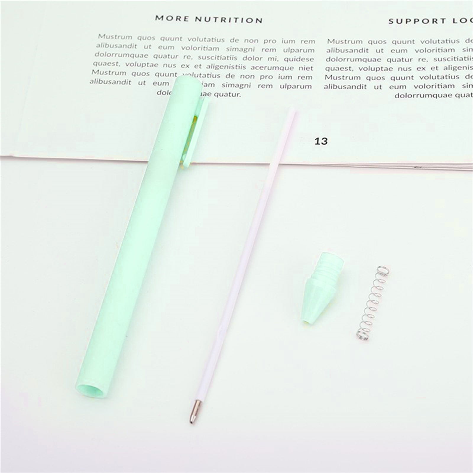 Retractable Gel Pen, 1.0mm Fine Point, Smooth Quick-Dry Ink, Fruit ...