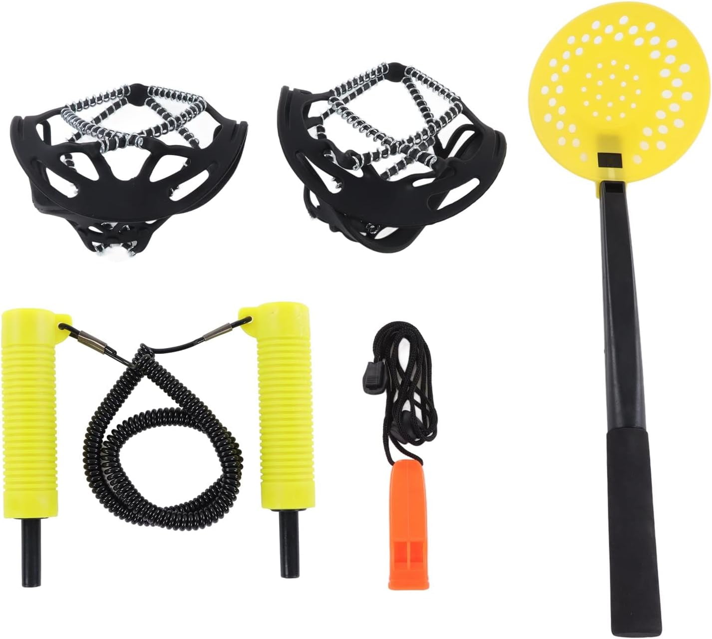 Retractable Ice Picks, Portable Non Grip Crampons Spikes Shoe Grip with ...