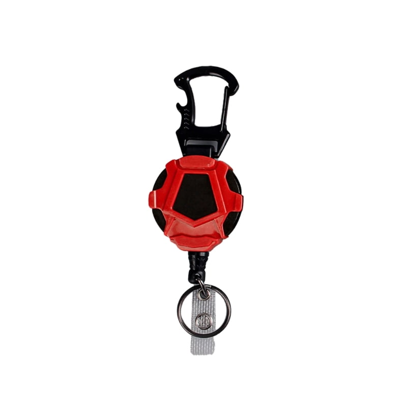 Retractable Keychain Badges Holder Antitheft Keychain Key Holder ...