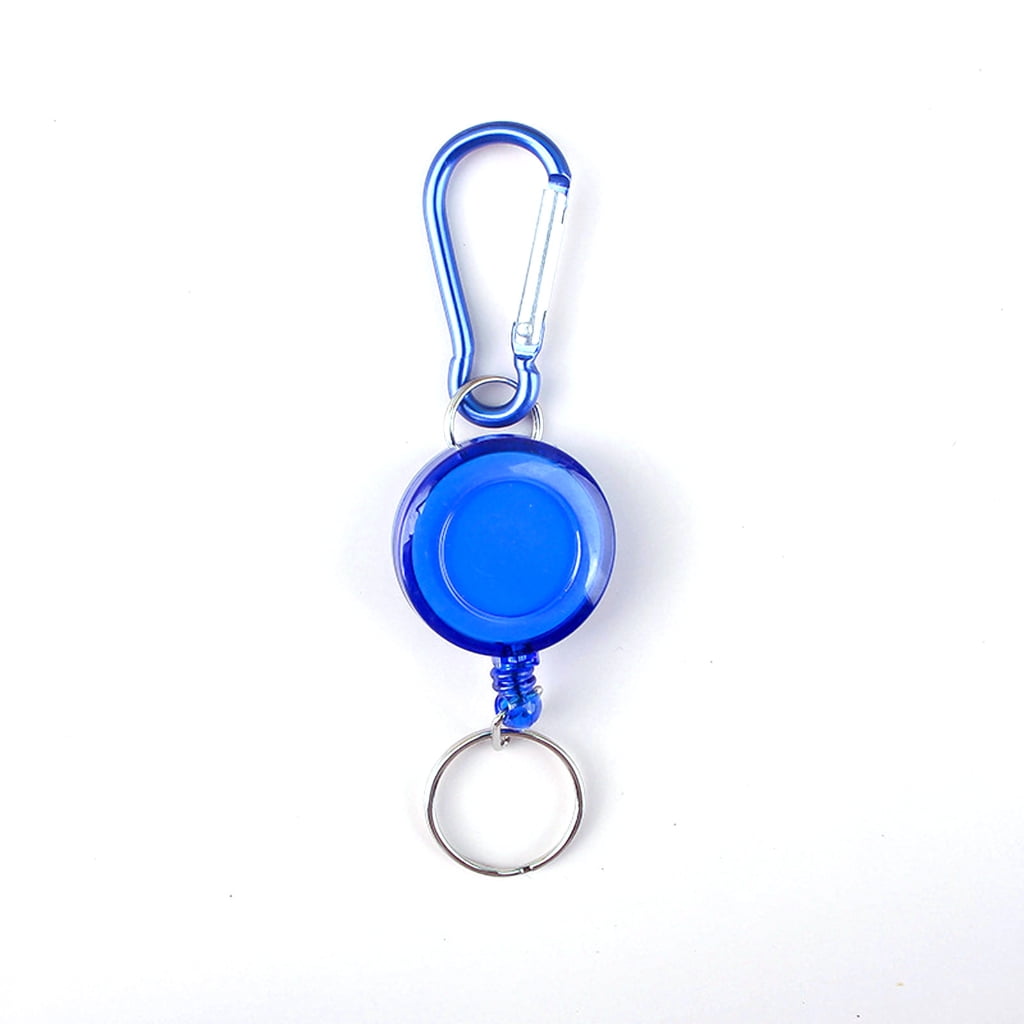 Retractable Keychain Badges Holder Antitheft Keychain Key Holder ...