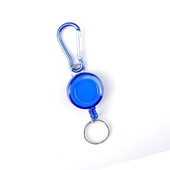 Retractable Keychain Badges Holder with 27.56inch Steel Retractable ...