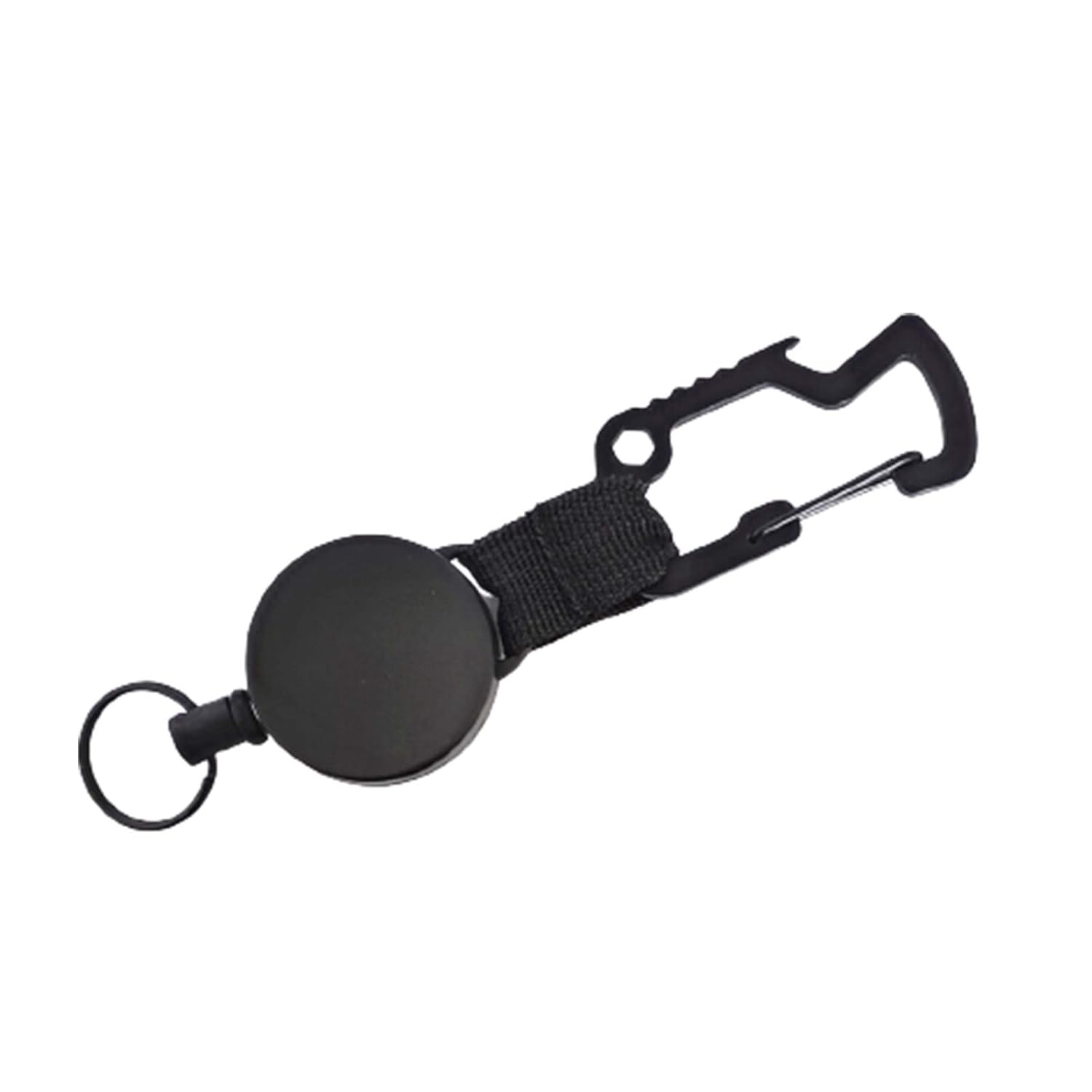 Retractable Keychain Heavy Duty, Multitool Carabiner Badge Holder ...