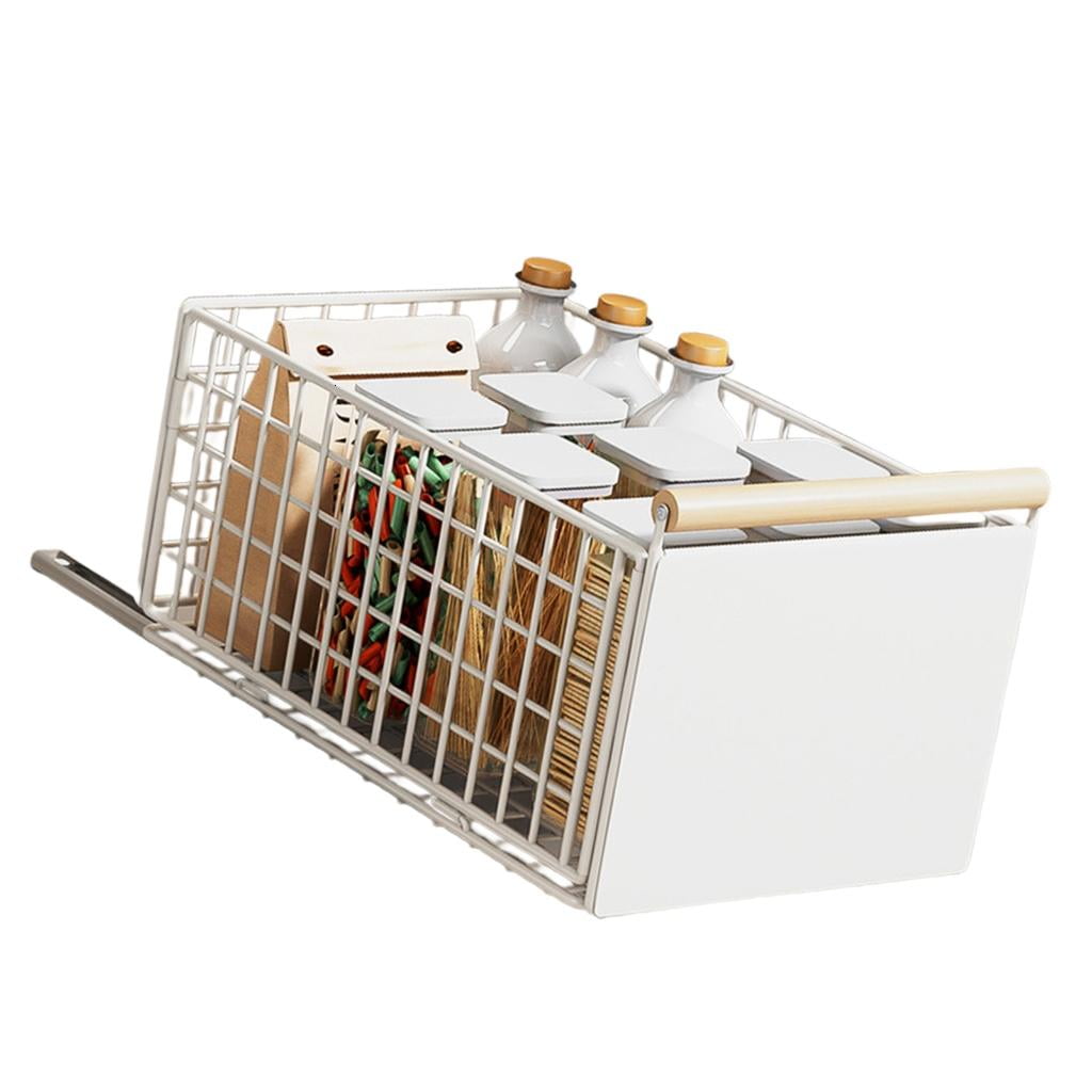 Retractable Kitchen Cabinet Organizers Easy Installation Adjustable ...