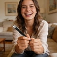 Retractable Metal Ballpoint Pen, Aluminum Barrel Click Pen, Smooth ...