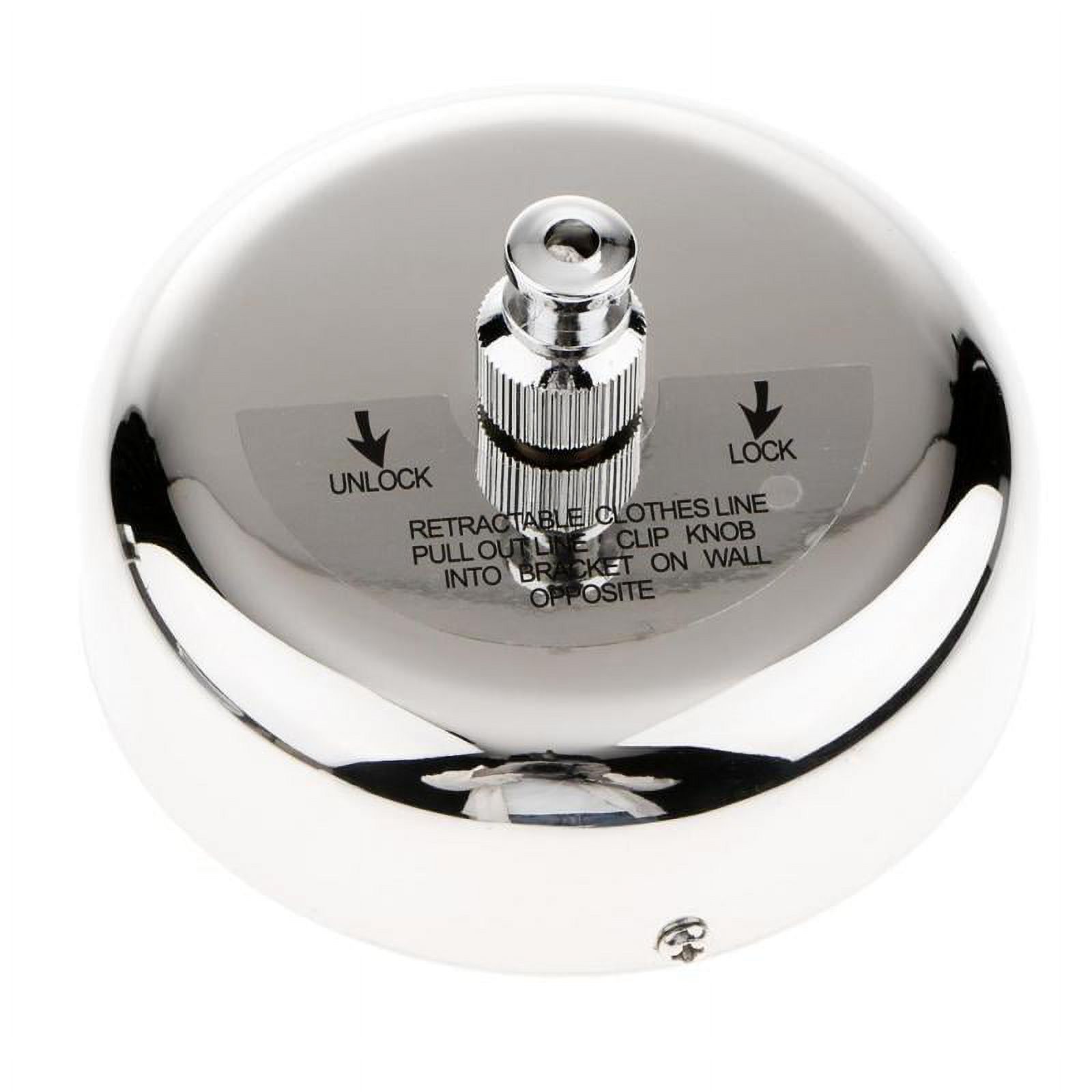 Retractable Metal Clothesline Cloth String Rope Bathroom Drying Rack ...