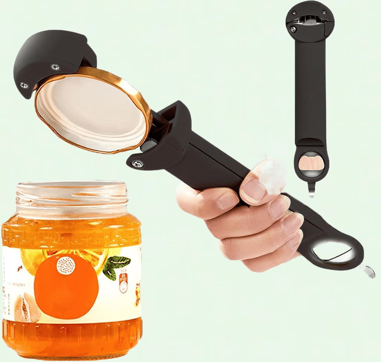 Retractable Bottle Opener, Stainless Steel Adjustable Cap Screwdriver ...