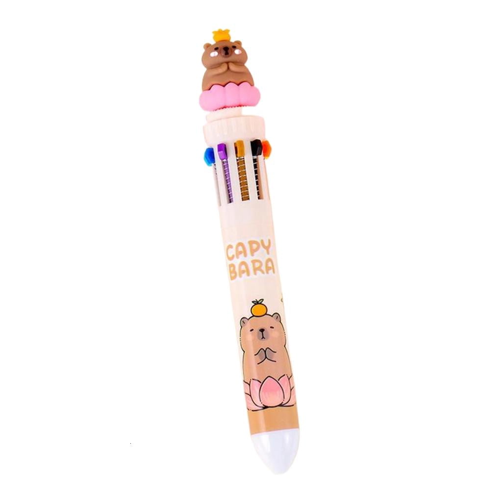 Retractable Multicolored Pen for Writing Noting Journaling Color Coding ...