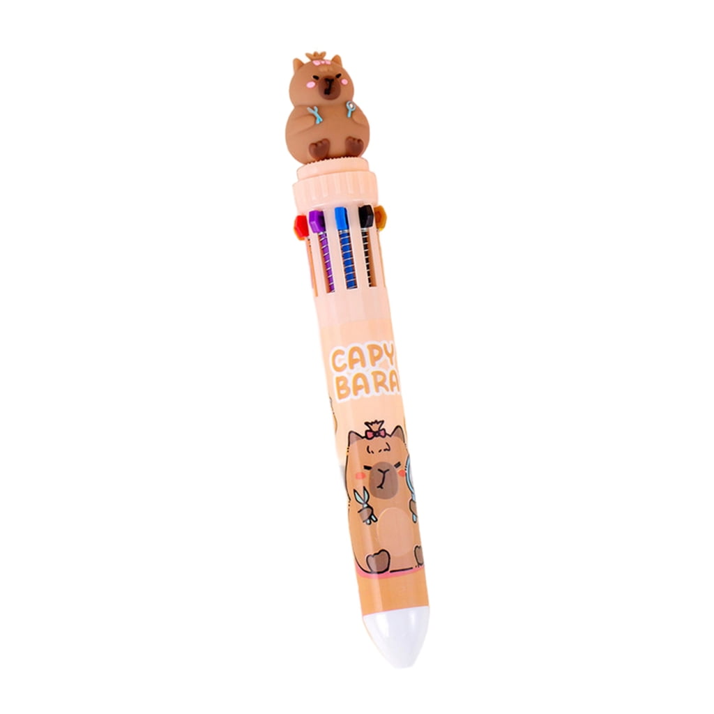 Retractable Multicolored Pen for Writing Noting Journaling Color Coding ...