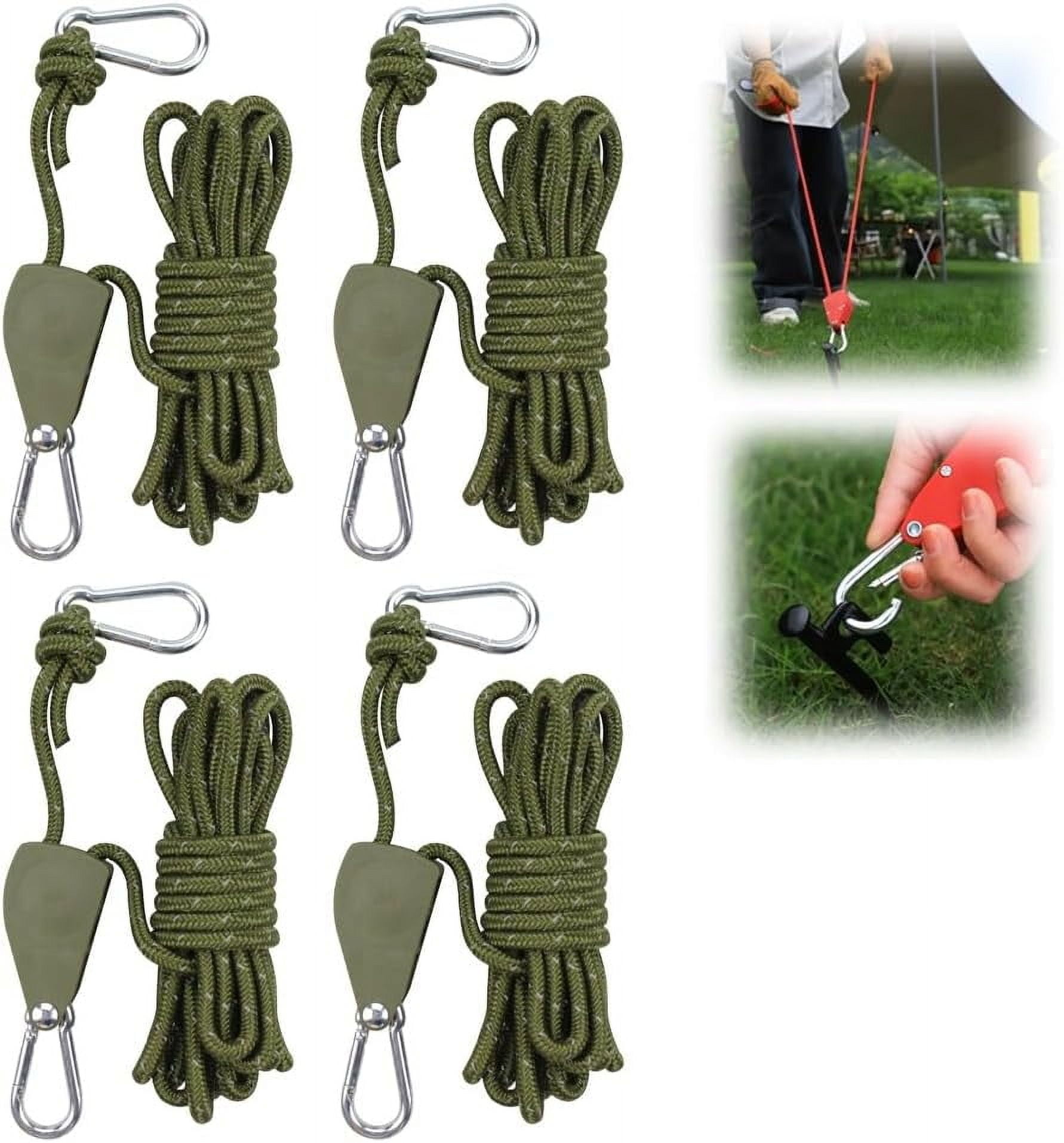 Retractable Outdoor Windproof Rope, Heavy Duty Ratchet Tie Down Straps ...