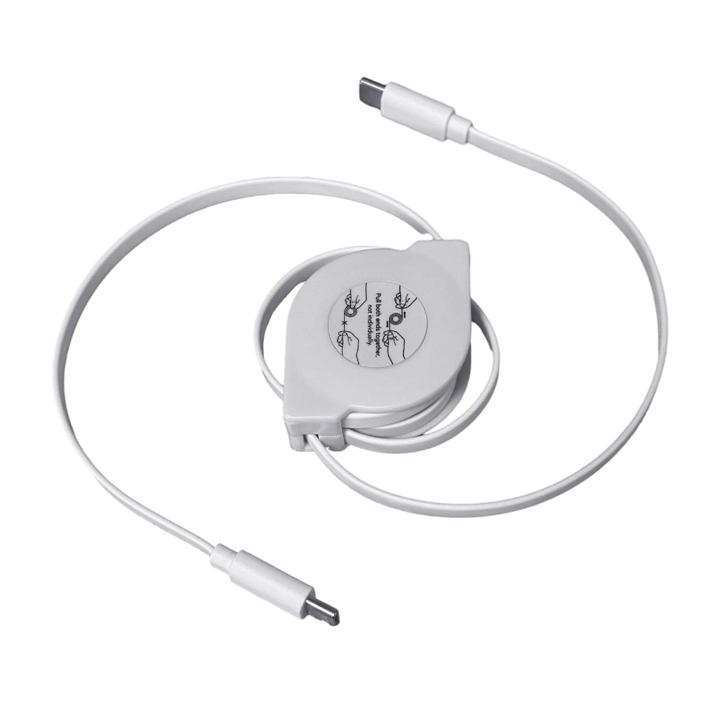 Retractable PD 60W USB C to USB C Data Cable, Notebook Fast Charging ...