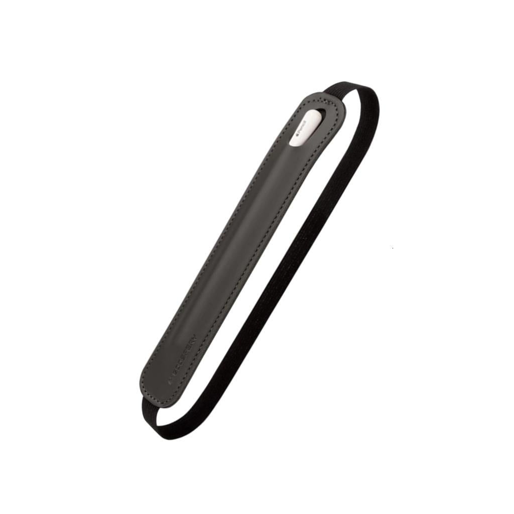 Retractable PU1eatherPen Storage Case Elastic Band Holder For ...