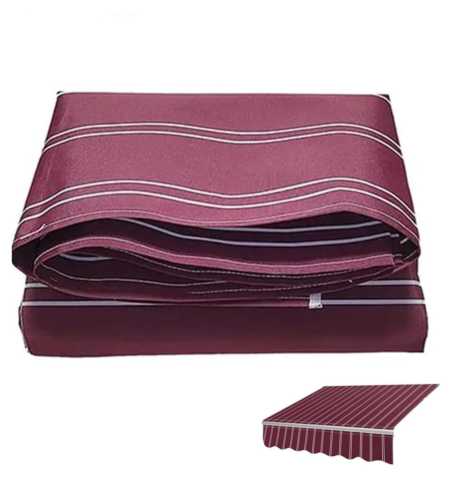 Retractable Patio Awning Replacement Fabric (Without Frame) Waterproof ...