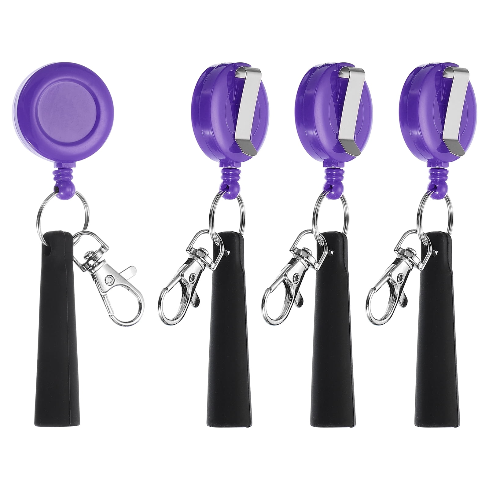 Retractable Pen Holder, 4 Pack Pull Pen Pencil Holder Elastic Silicone ...