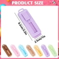 Retractable Pencil Eraser Slide Out Eraser with Protective Case Clean ...
